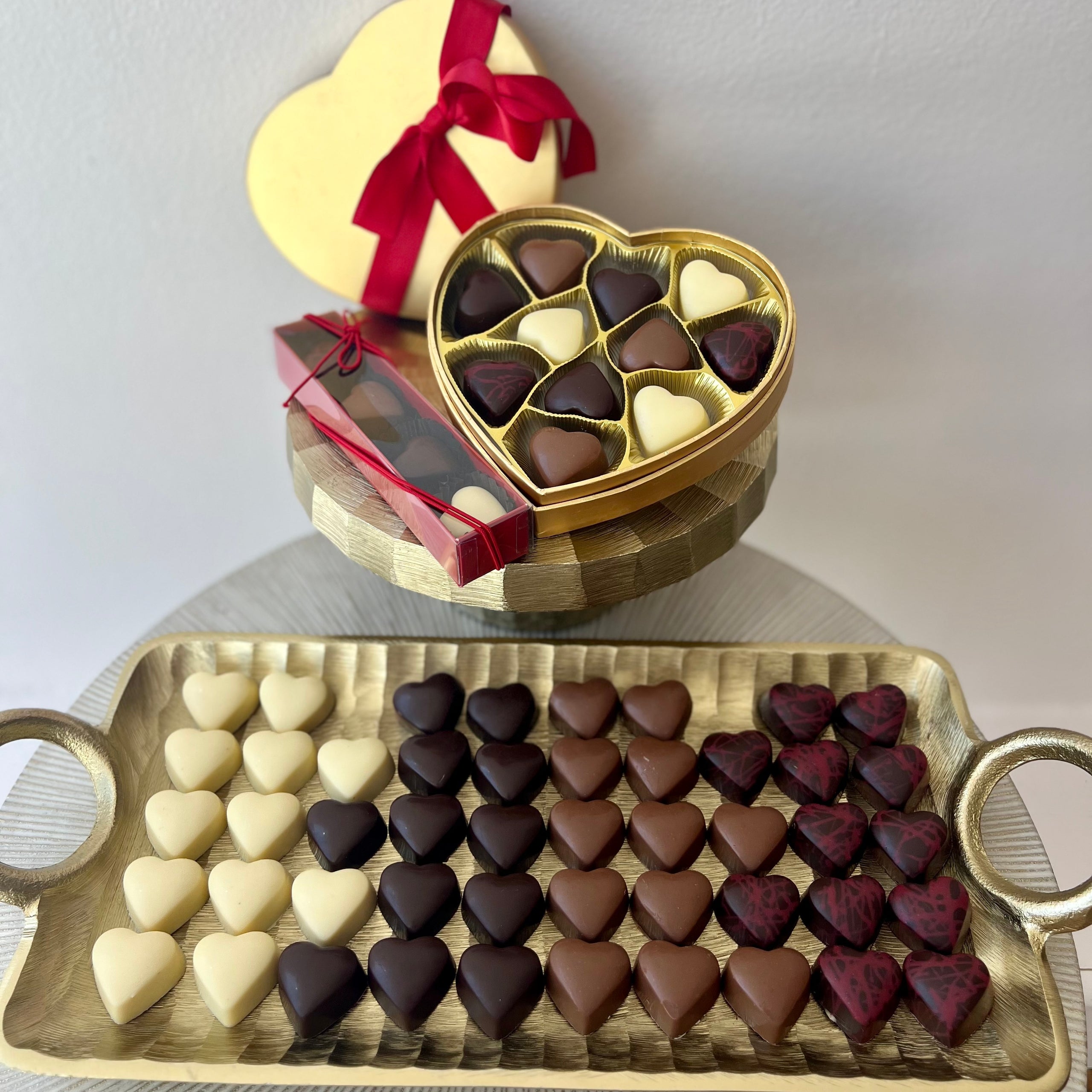 Large Chocolate Heart Box Sweet Tartlette